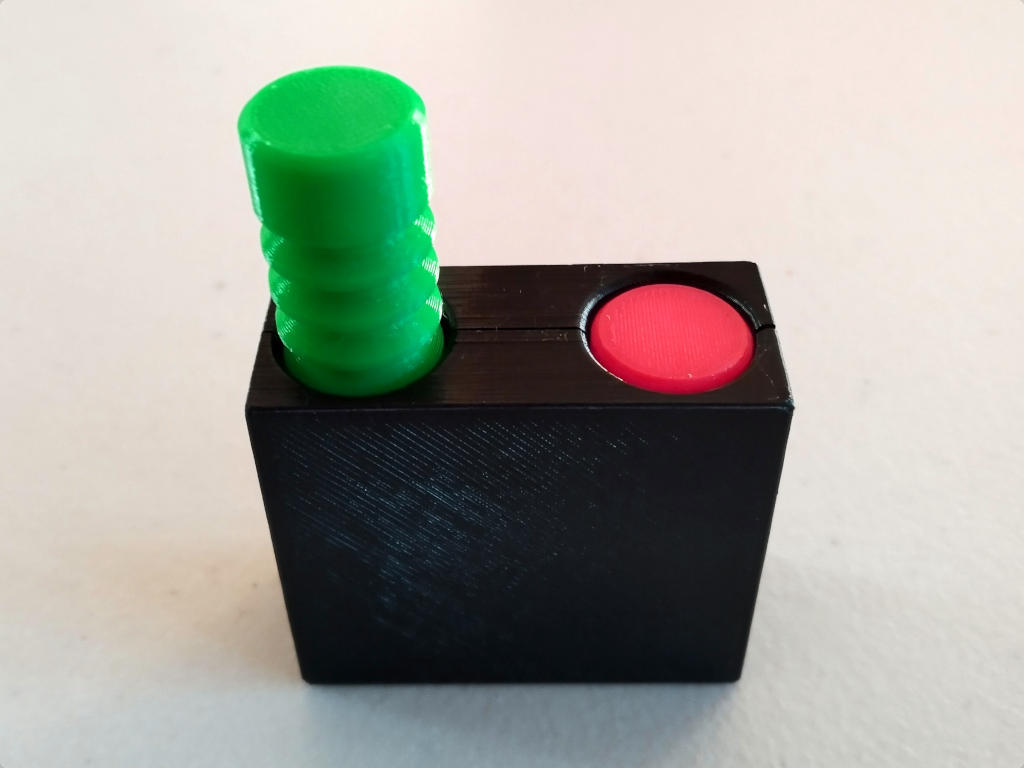 Fidget button - cog activated by Gael Lafond | Download free STL model ...