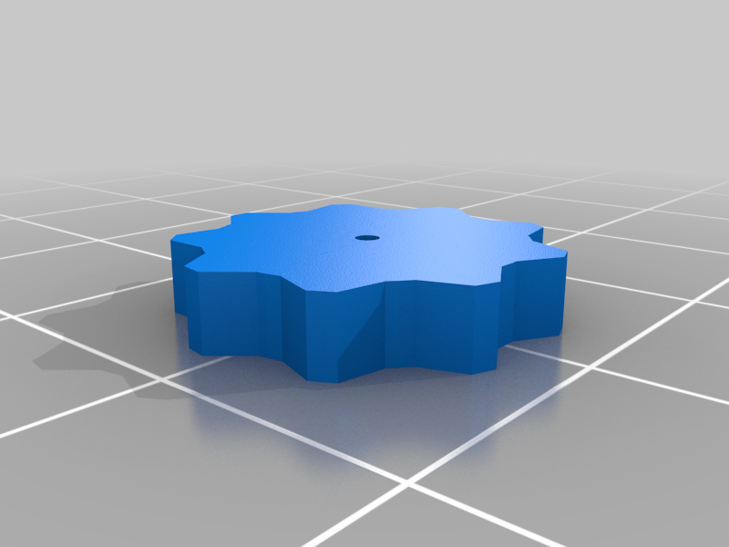 Fidget button - cog activated by Gael Lafond | Download free STL model ...