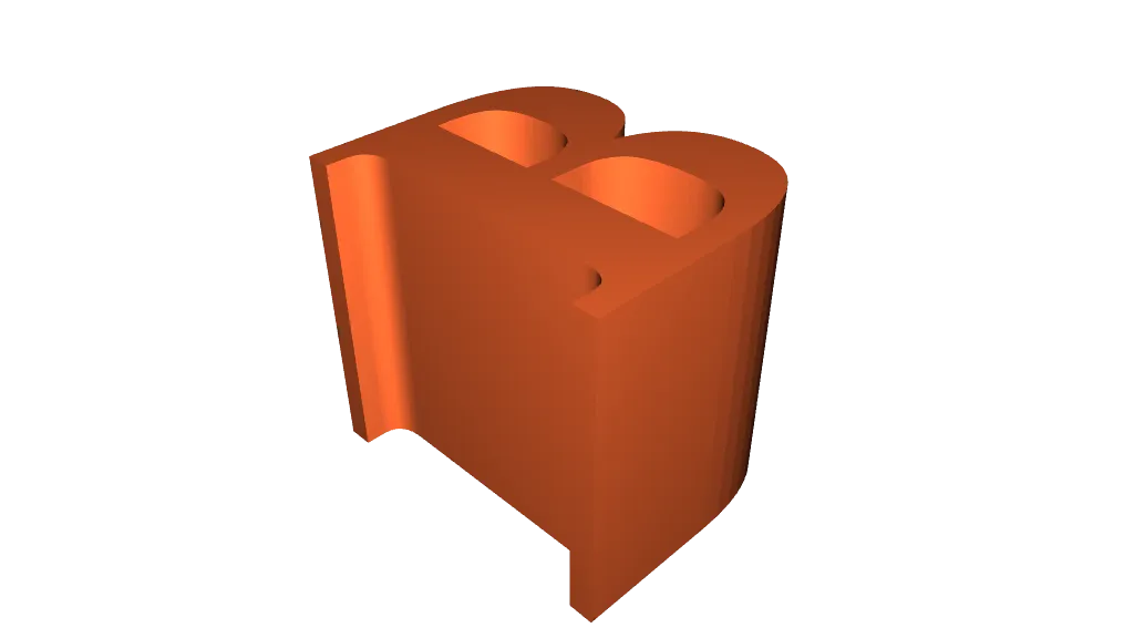 letter B by Otis Y. | Download free STL model | Printables.com