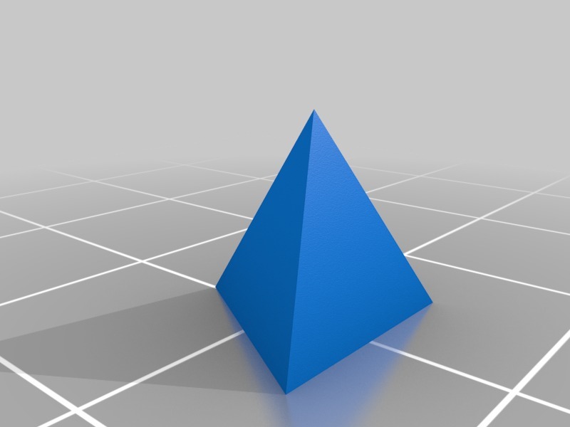 Tetrahedron (OpenSCAD) by Gael Lafond | Download free STL model ...