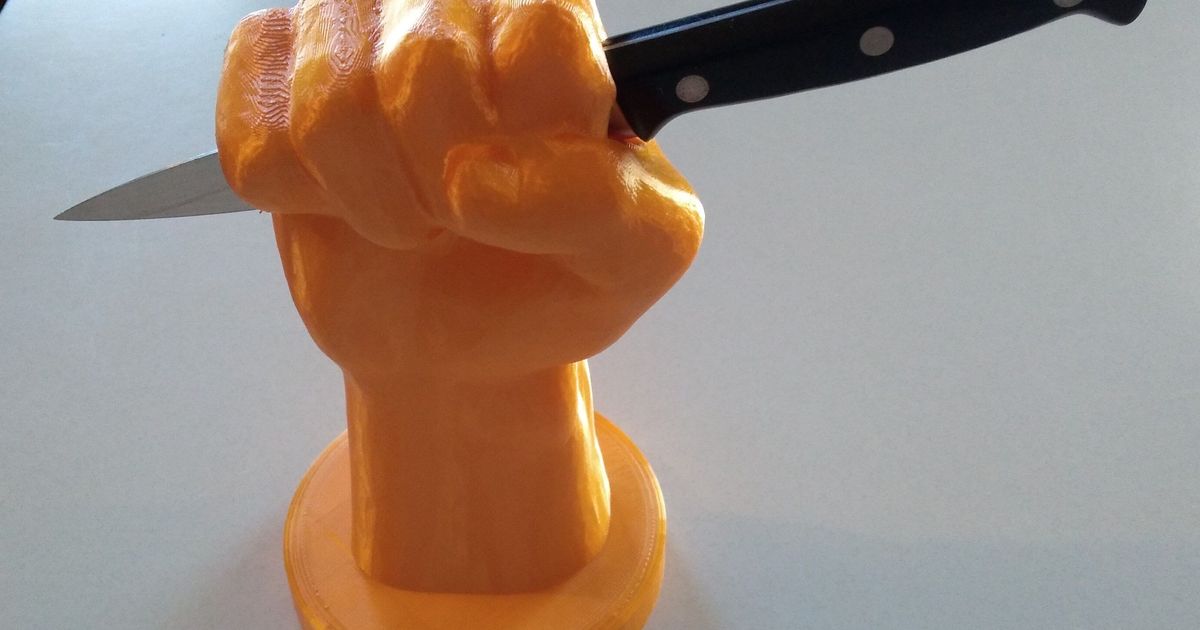 Handy Knife Holder by MadP 3D | Download free STL model | Printables.com