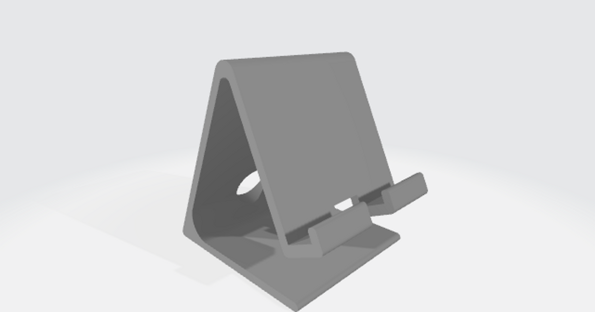 Phone Stand by Velent | Download free STL model | Printables.com