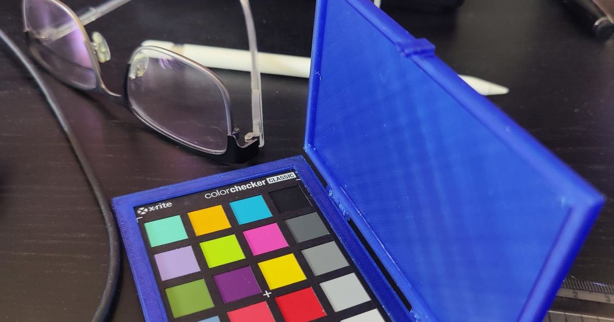 Colorchecker classec Case by SBijo | Download free STL model ...