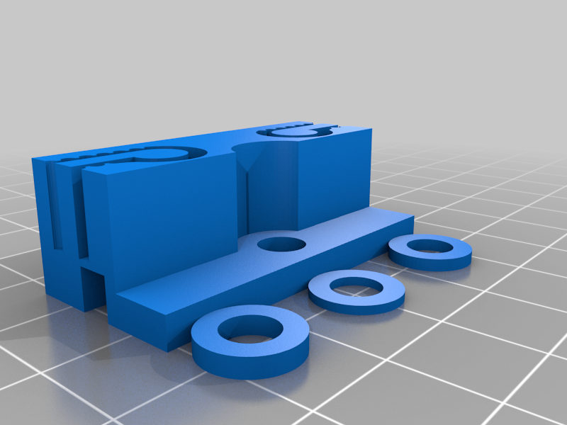 CR-6 SE X-Axis and Z-Axis Linear Rail mount by Lusbueb | Download free ...
