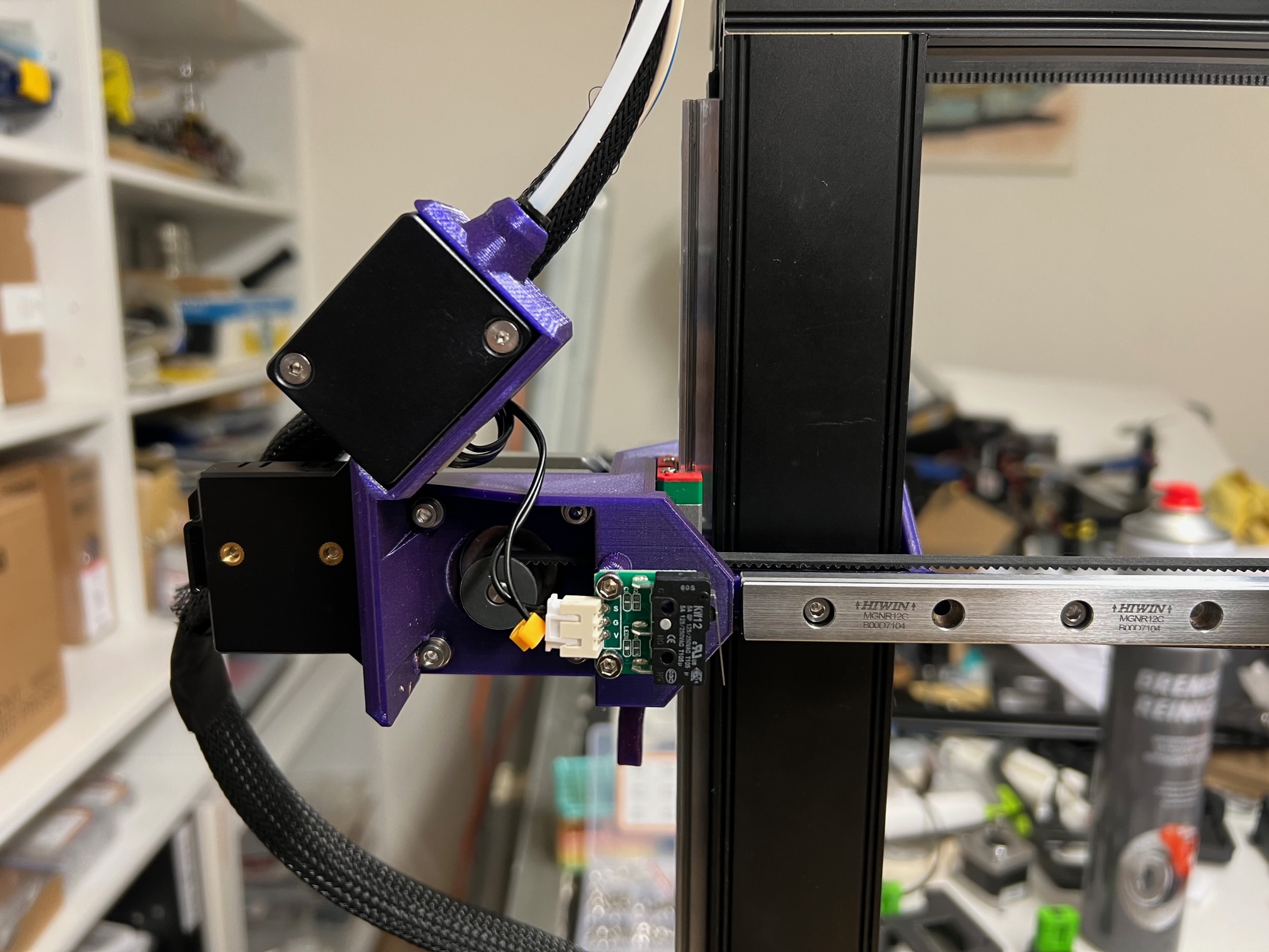 CR-6 SE X-Axis and Z-Axis Linear Rail mount by Lusbueb | Download free ...