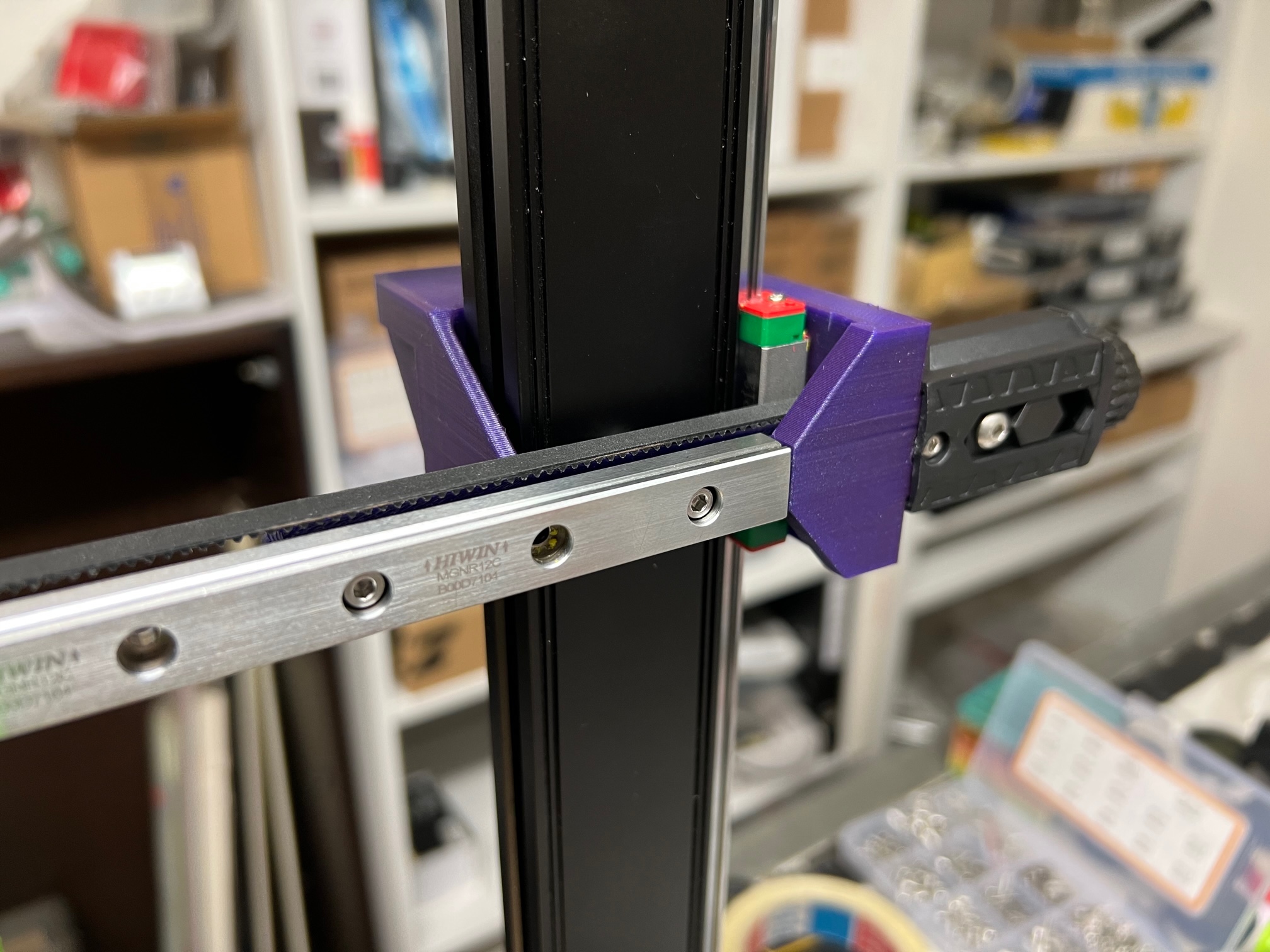 CR-6 SE X-Axis and Z-Axis Linear Rail mount by Lusbueb | Download free STL model | Printables.com