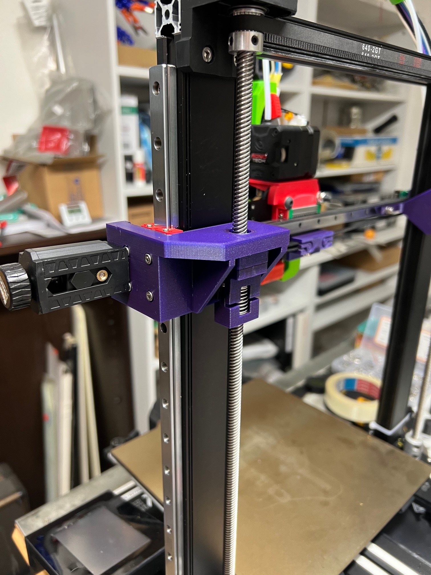 CR-6 SE X-Axis and Z-Axis Linear Rail mount by Lusbueb | Download free ...