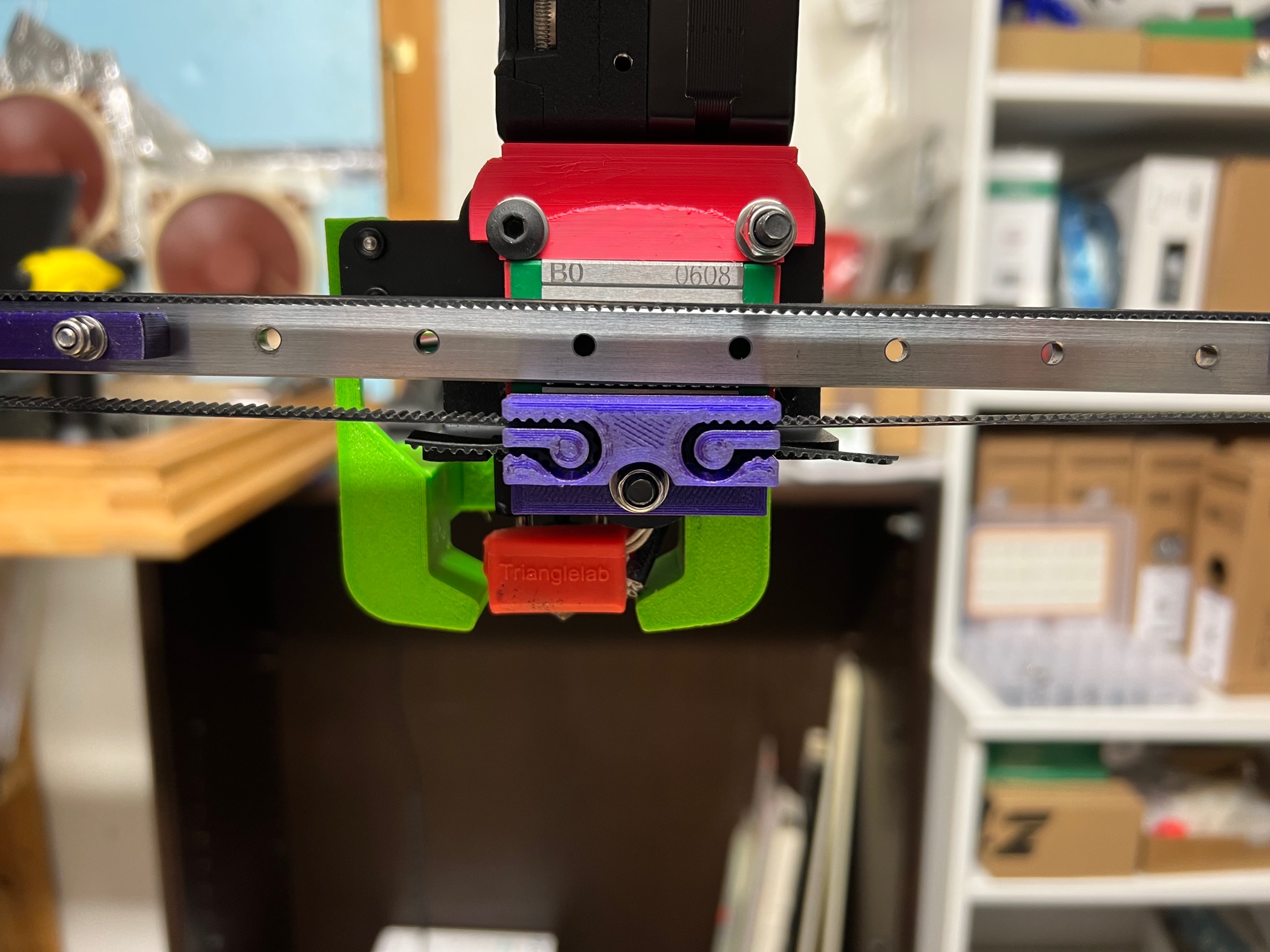 CR-6 SE X-Axis and Z-Axis Linear Rail mount by Lusbueb | Download free ...