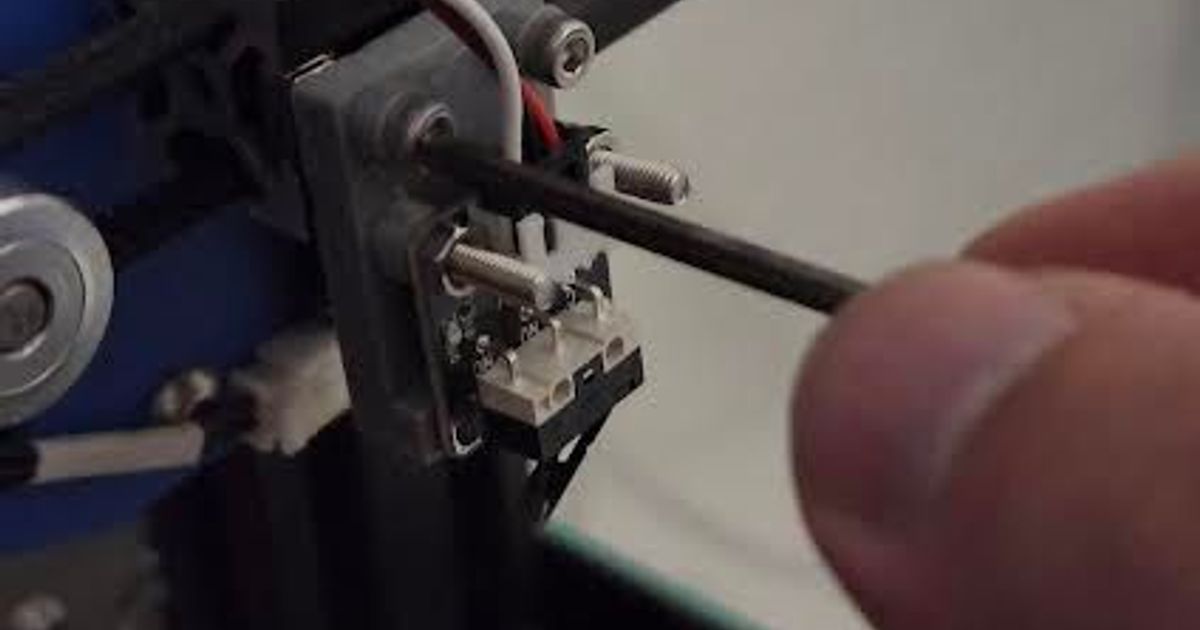 Adjustable Z End Stop - Switch mount for ANET ET5/ET5x por Franklin ...