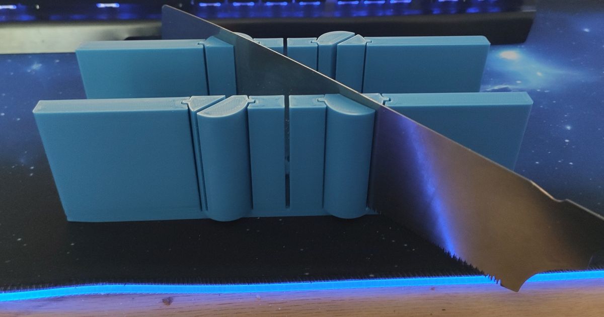 Miter Box by JanZ | Download free STL model | Printables.com