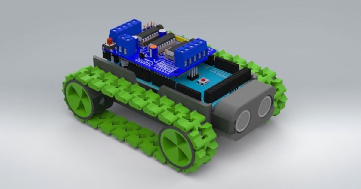 SMARS L V01 ARDUINO MEGA by DamienZd | Download free STL model ...
