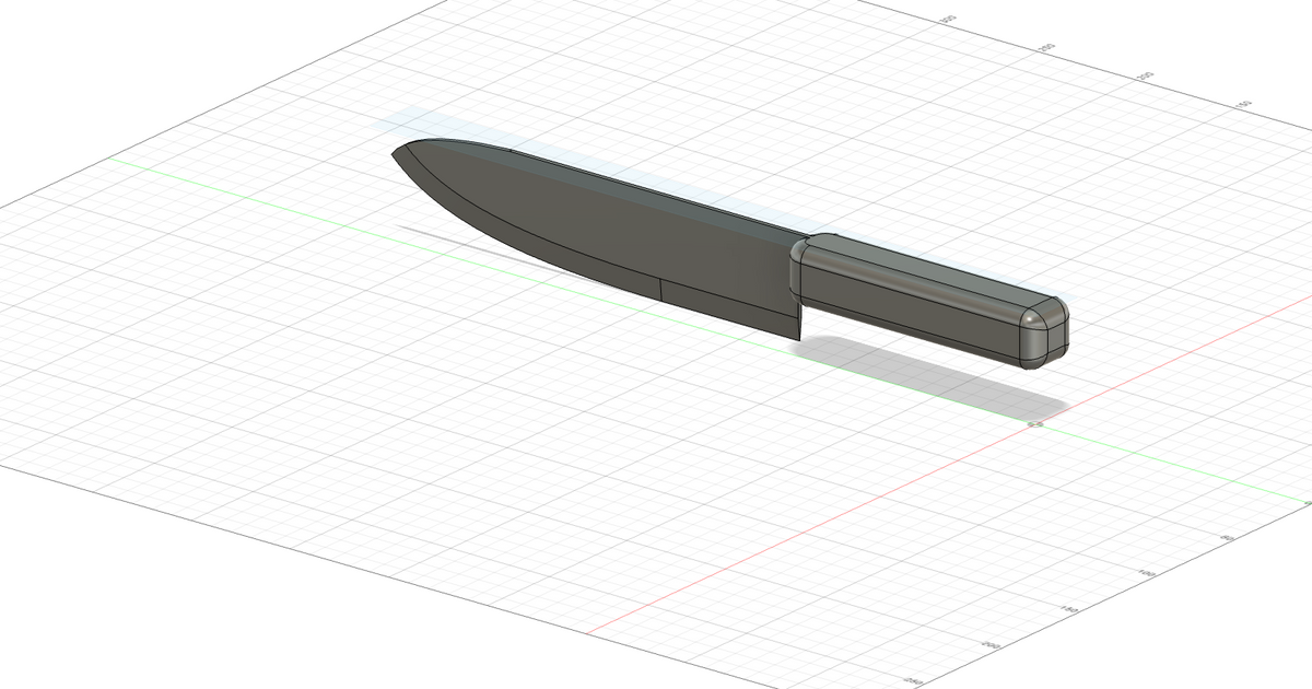 Chef's Knife by Michael Whitley | Download free STL model | Printables.com