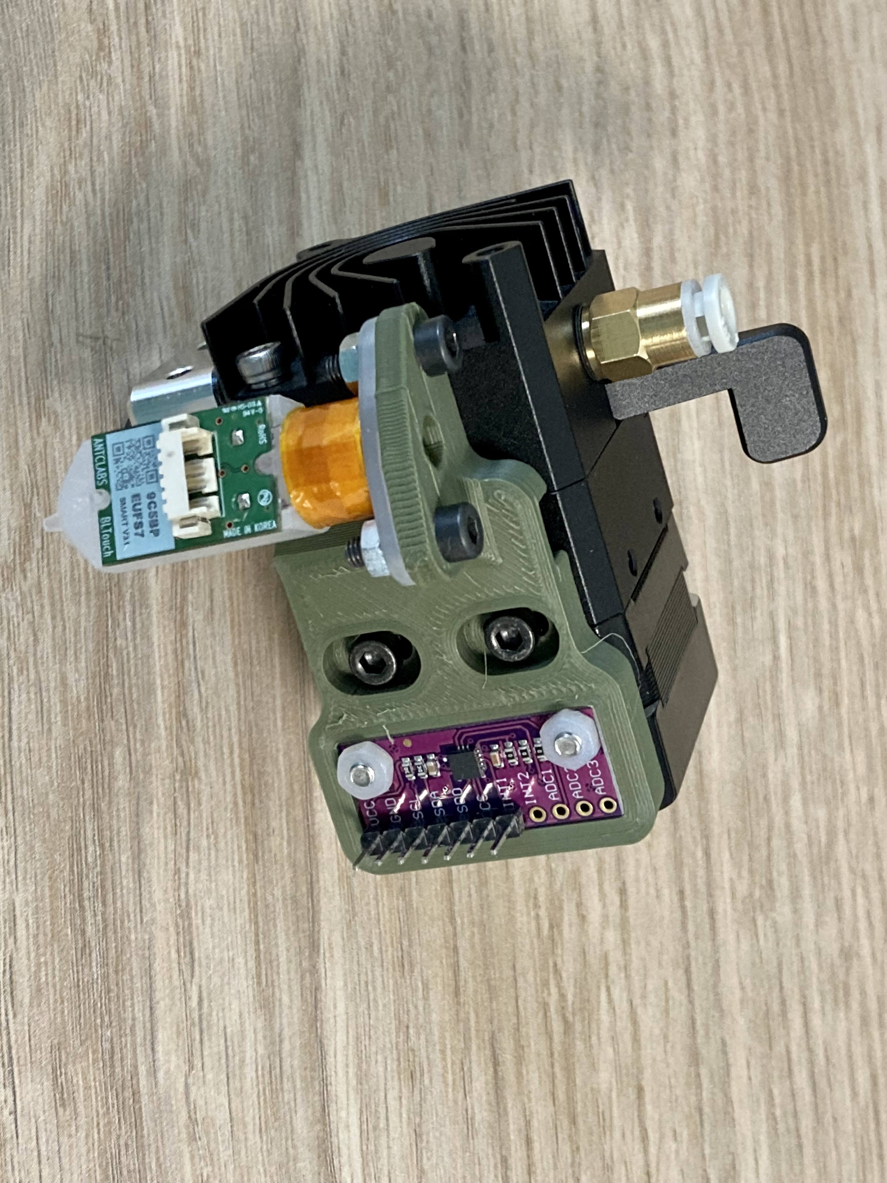 Bltouch And Lis3 Sensor Mount For Biqu H2 By Martin Obermayr Download