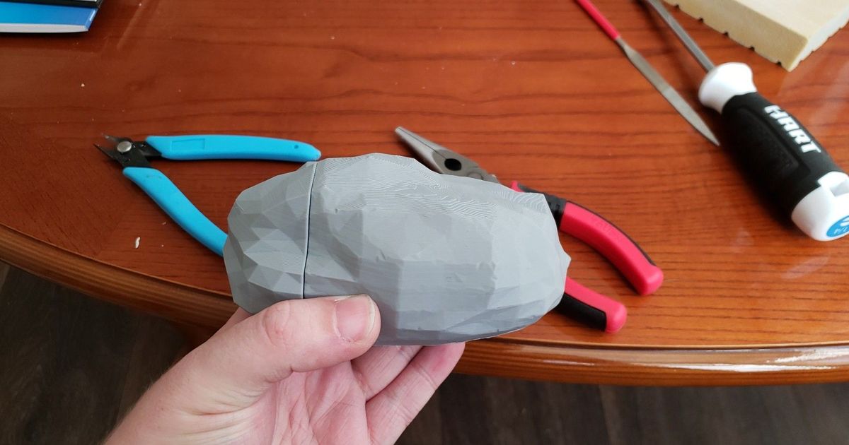 Rock Labyrinth Geocache by jbrewe37 | Download free STL model ...