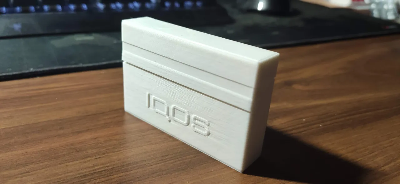 Heets - IQOS box with cap by Lukáš Pavlas | Download free STL model | Printables.com