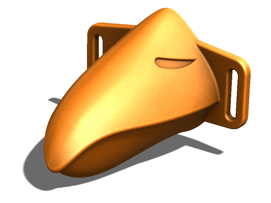 Birdman Beak mask by bsurfn99 | Download free STL model | Printables.com