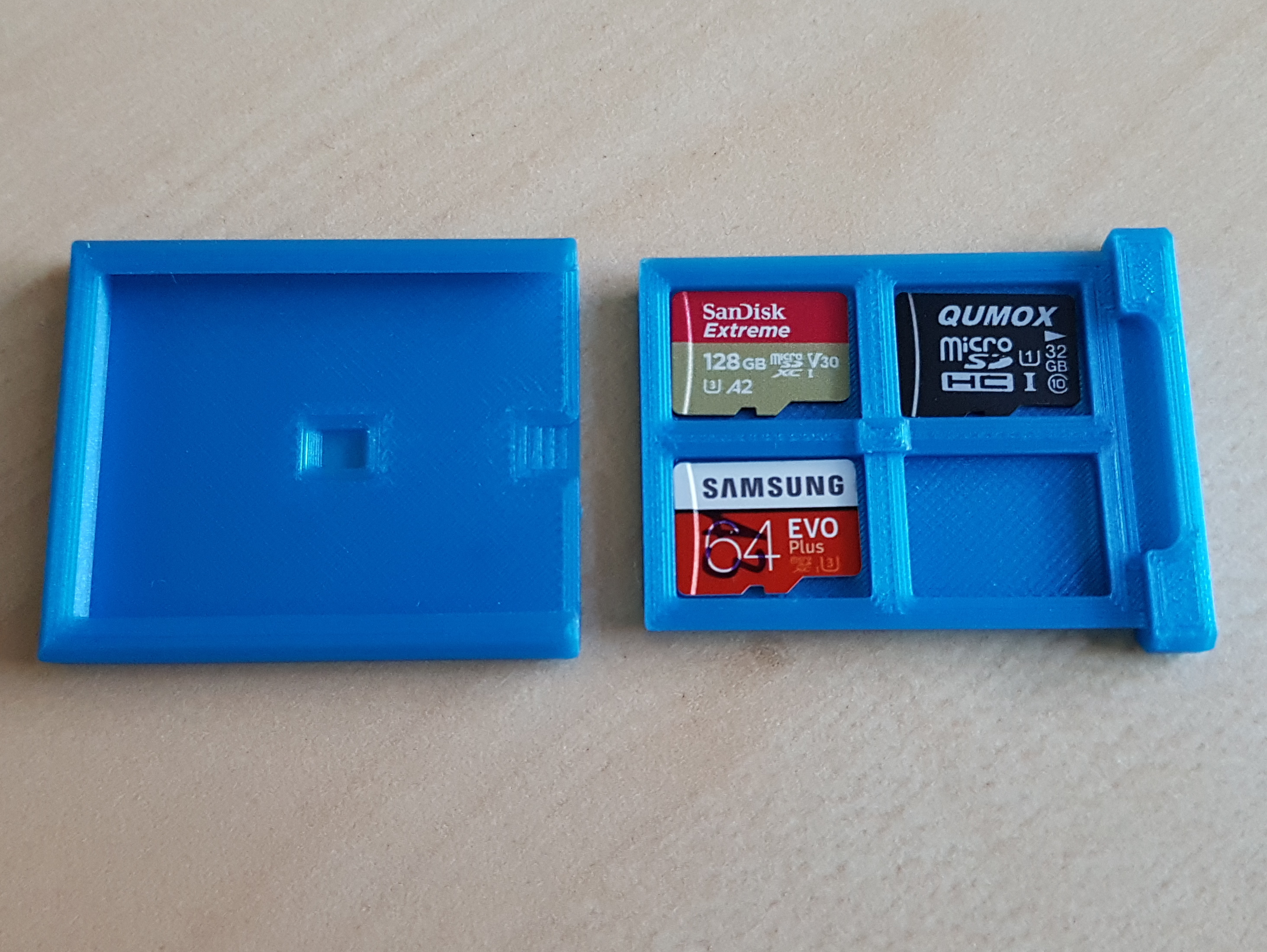 Micro SD card carrier - ultra compact, snap-fit by HD_Creator ...