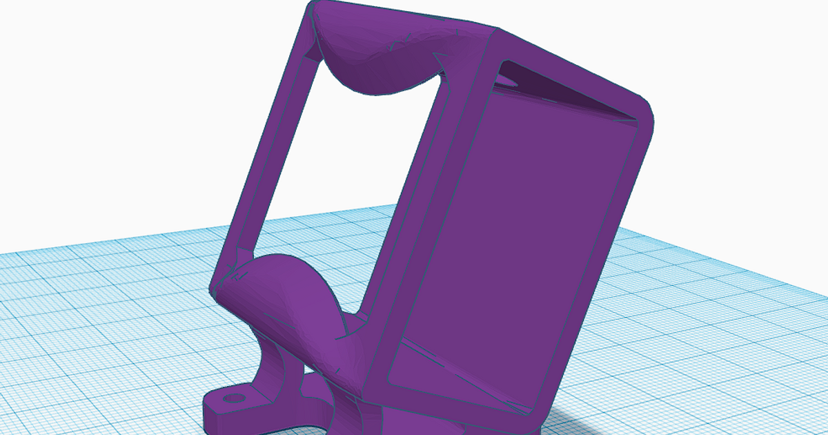 TBS Source One V5 Action 2 mount by Gurt b | Download free STL model ...