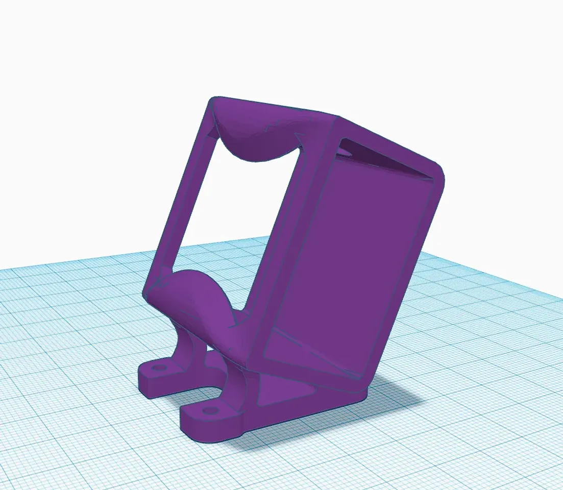 TBS Source One V5 Action 2 mount by Gurt b | Download free STL model ...