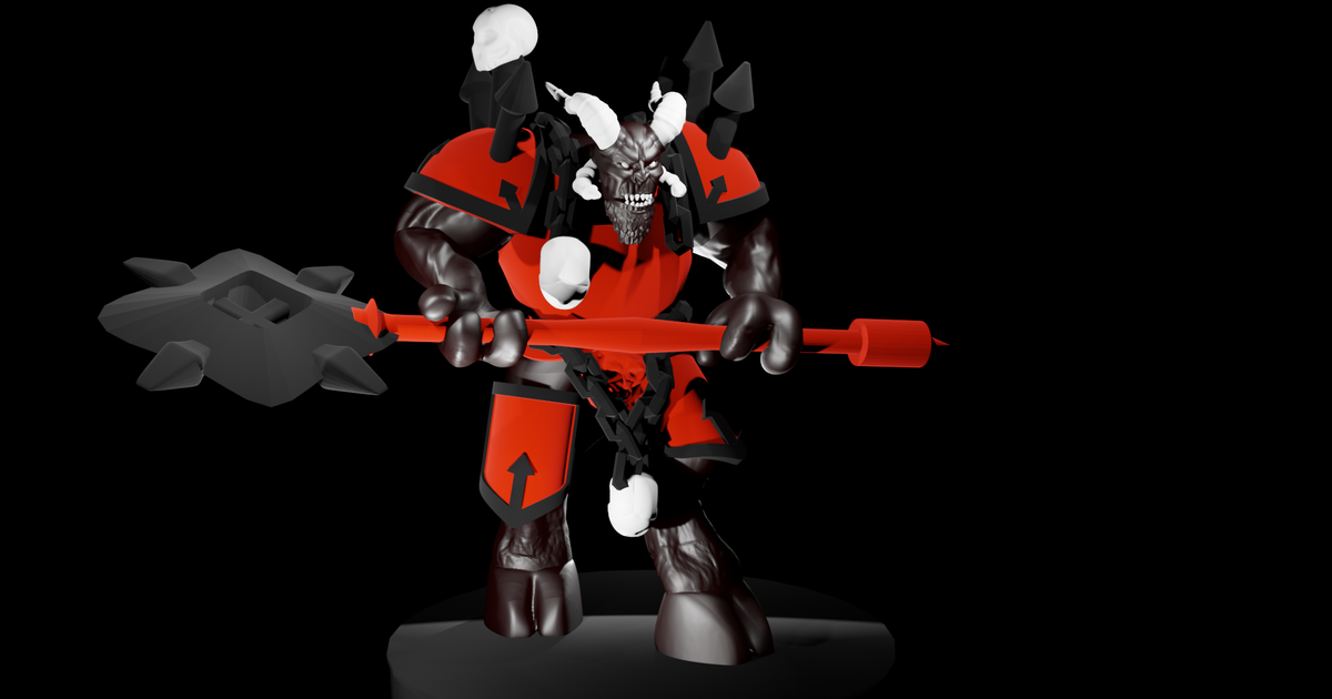 heroes 5 based devil for tabletop by visualglitch | Download free STL ...