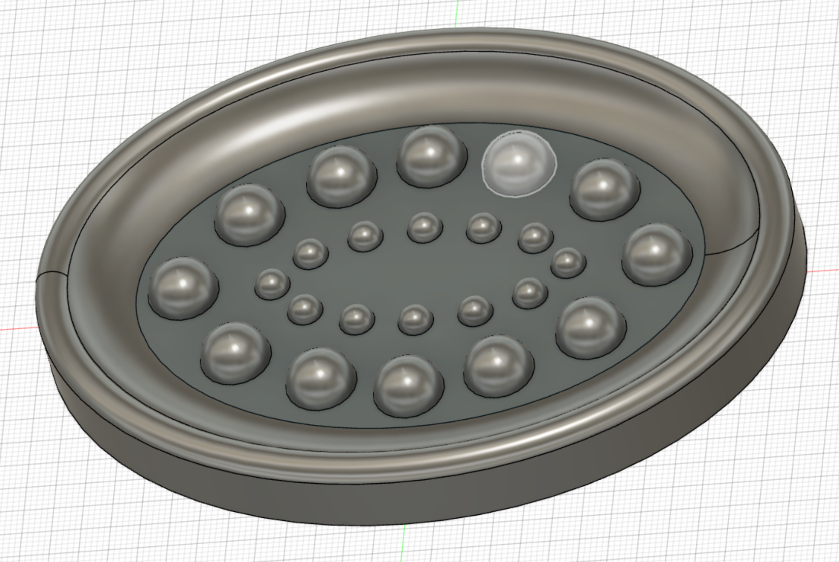 Oval Soap Dish 128 x 98 by adsw | Download free STL model | Printables.com