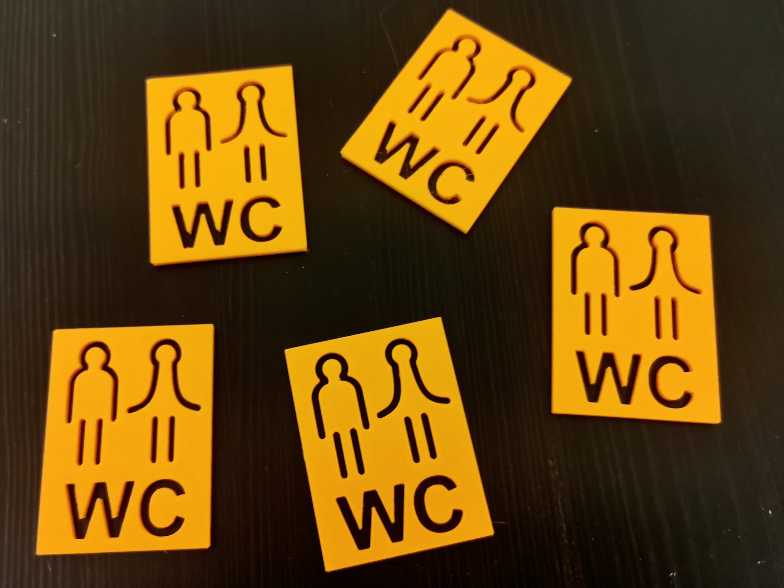 Toilet sign by MagnusT | Download free STL model | Printables.com