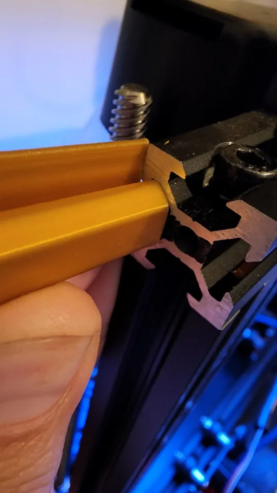Filament guide ender 3v2 remix by Kabliga | Download free STL model | Printables.com