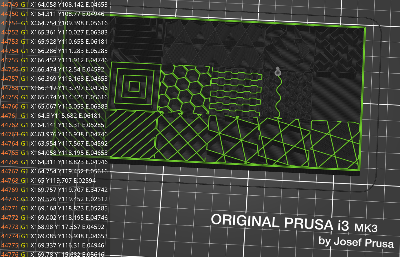 infill cheat sheet by yahbluez | Download free STL model | Printables.com
