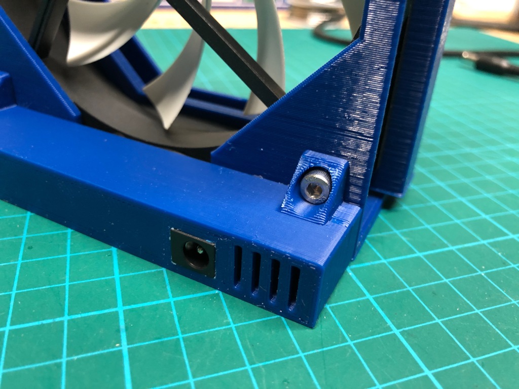 Solder Fume Extractor (120mm fan) by jdriscoll | Download free STL ...