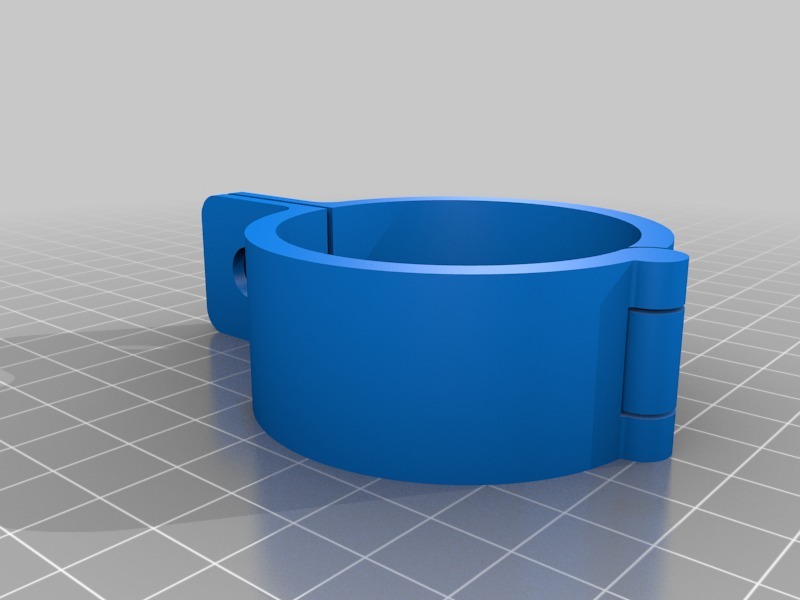 Fully 3D Printed Hinged Clamp With Source by jdriscoll | Download free ...