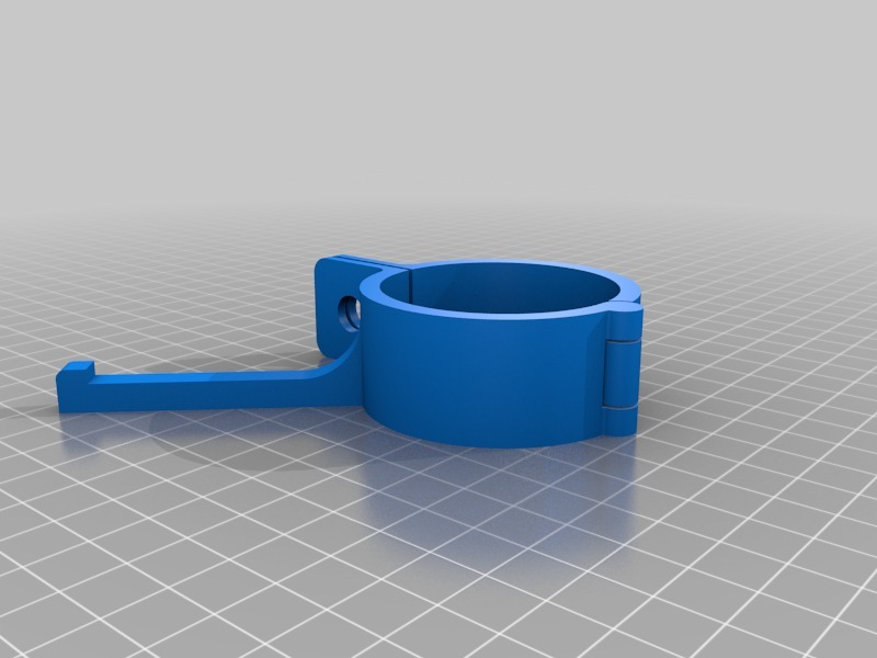 Fully 3D Printed Hinged Clamp With Source by jdriscoll | Download free ...