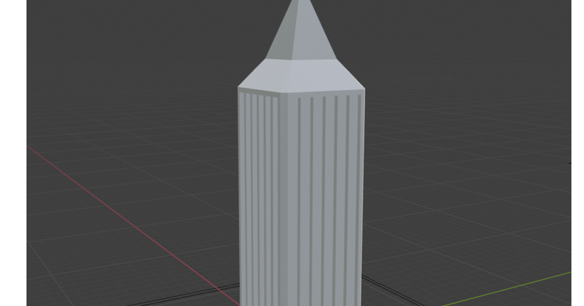 Simple Skyscraper by Rem | Download free STL model | Printables.com