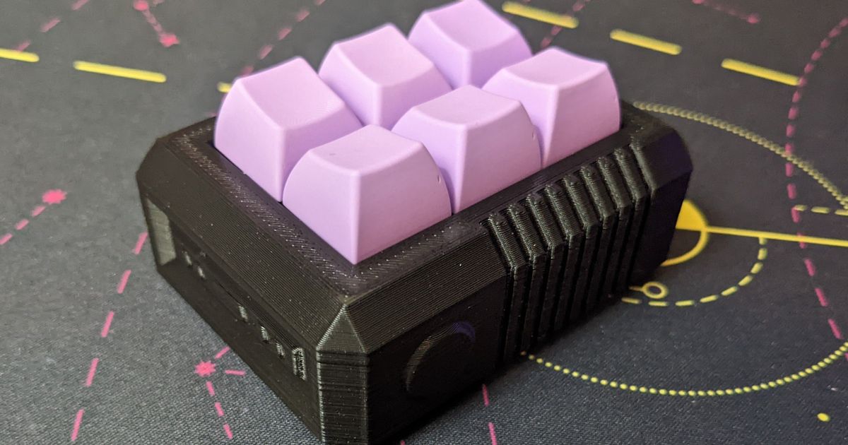 PDXKBC Macropad Case by CyberdeckArtisan | Download free STL model ...