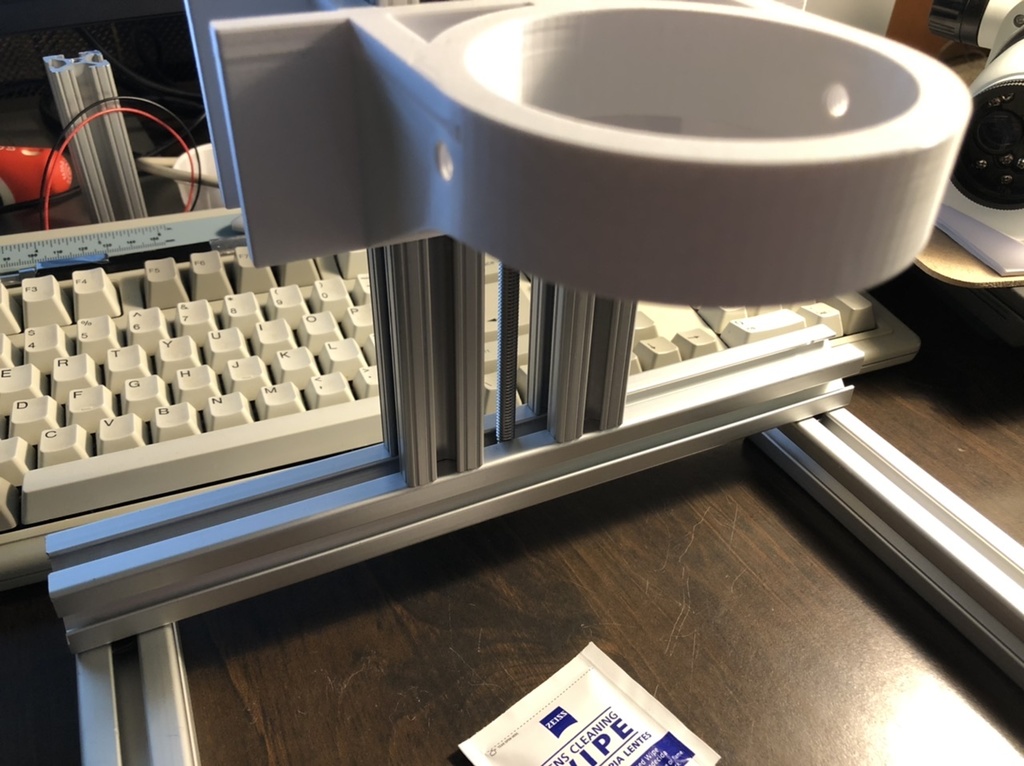 3-inch microscope mount and focuser by Myself | Download free STL model ...