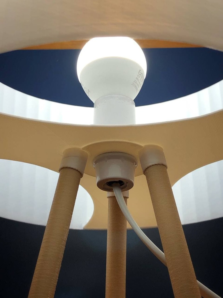 Nordic Table Lamp by _Rob3D | Download free STL model | Printables.com