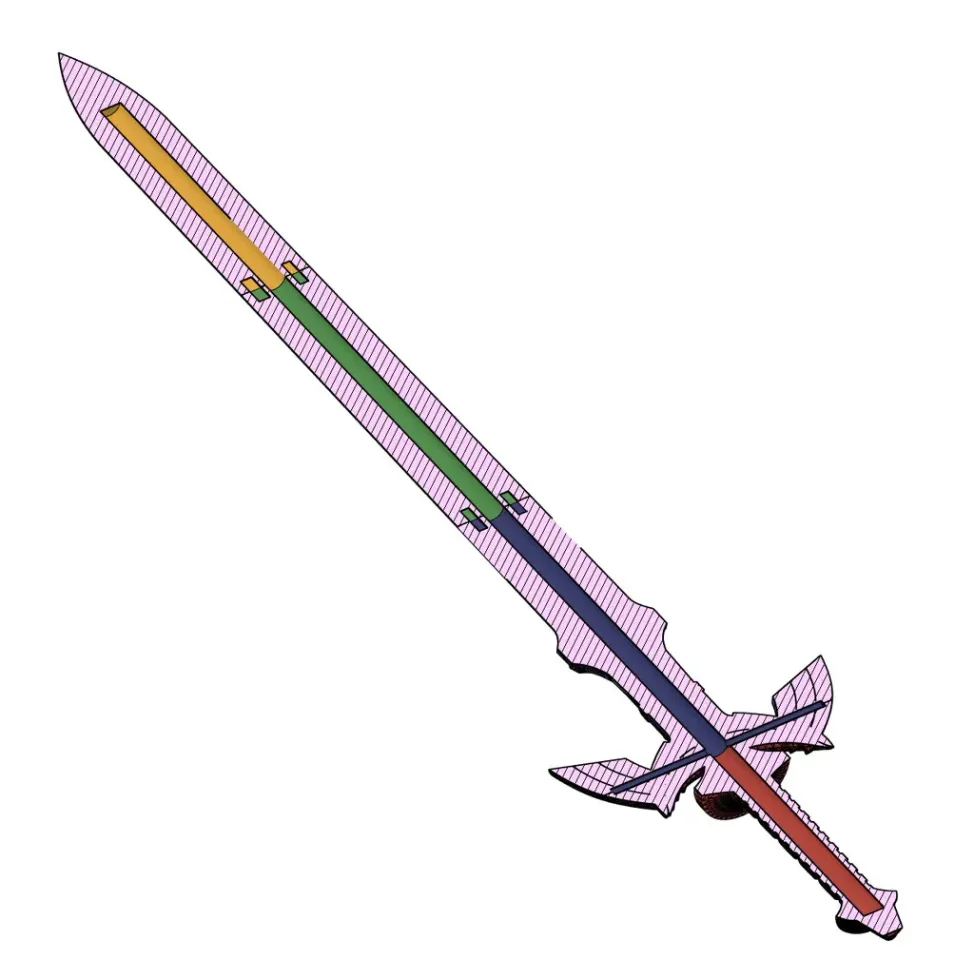 Master Sword - The Legend Of Zelda by remizik | Download free STL model ...