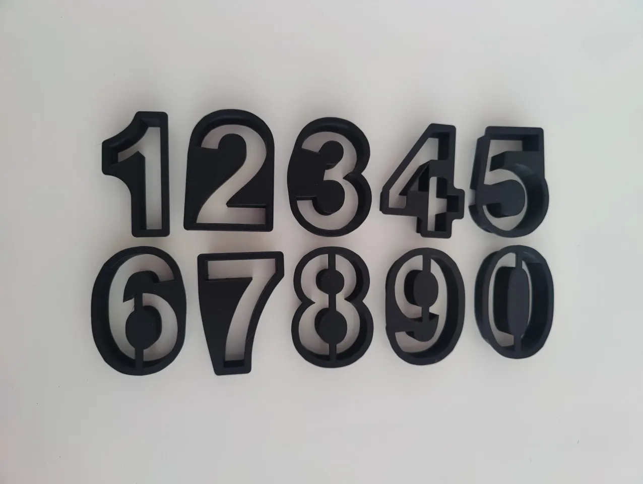 Number Cookie Cutter by Johannes E | Download free STL model ...