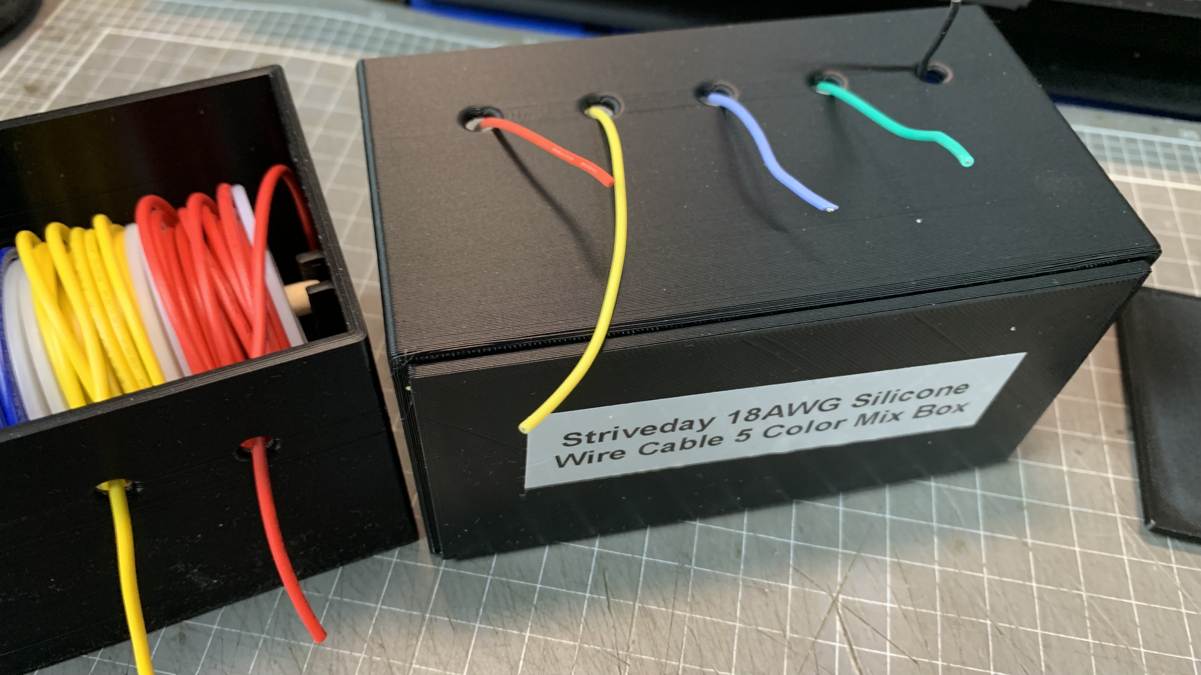 Silicone Wire Spool Storage Boxes - Stackable by Billd | Download free ...