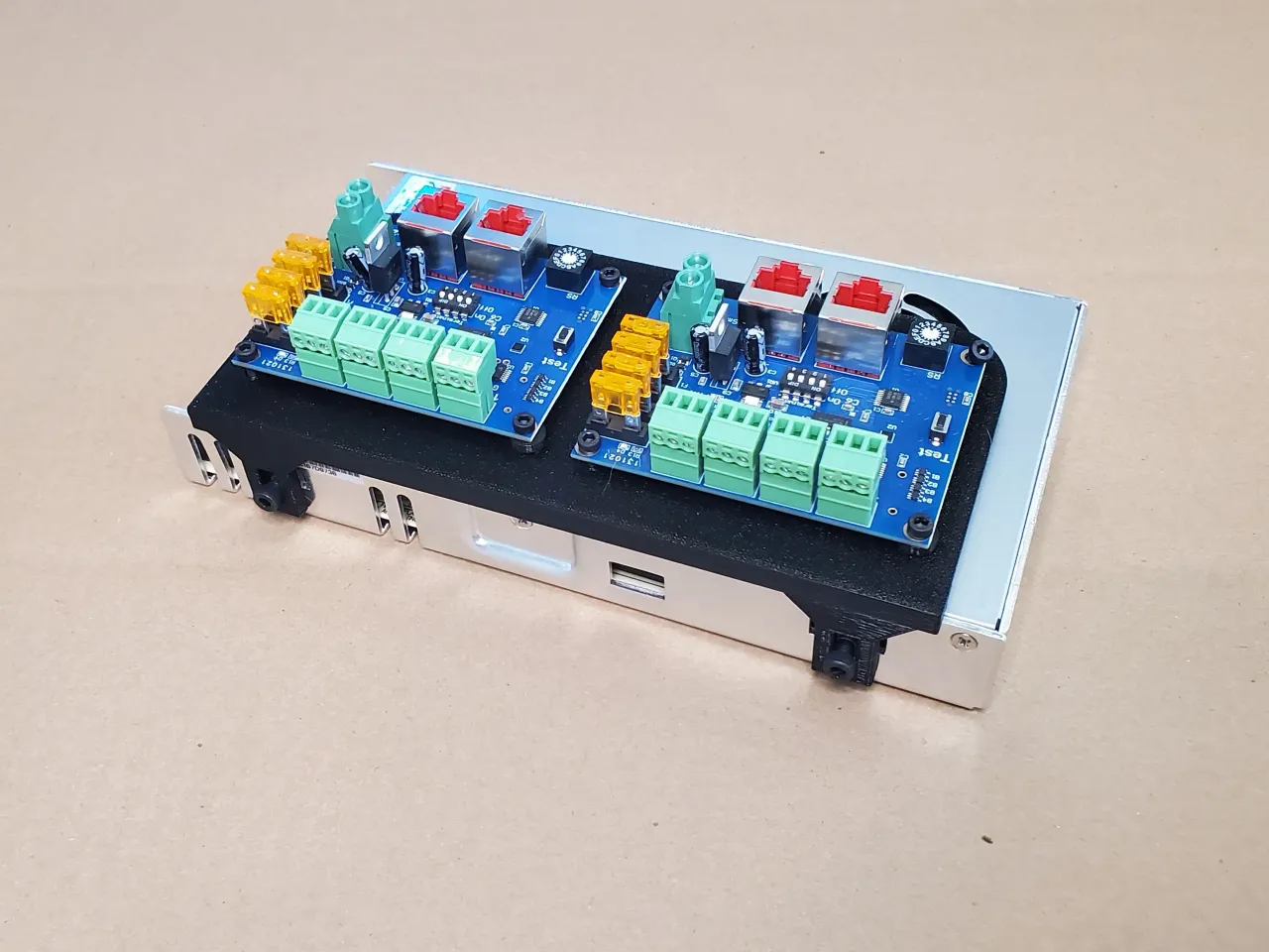 Falcon v2 - Dual Smart Receiver PSU Mount by Derik Whittaker | Download free STL model ...