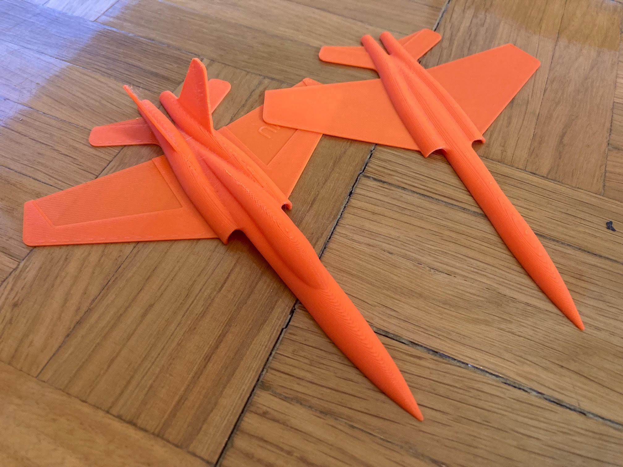 Fighter Jet F-18 Like by Hyrax | Download free STL model | Printables.com