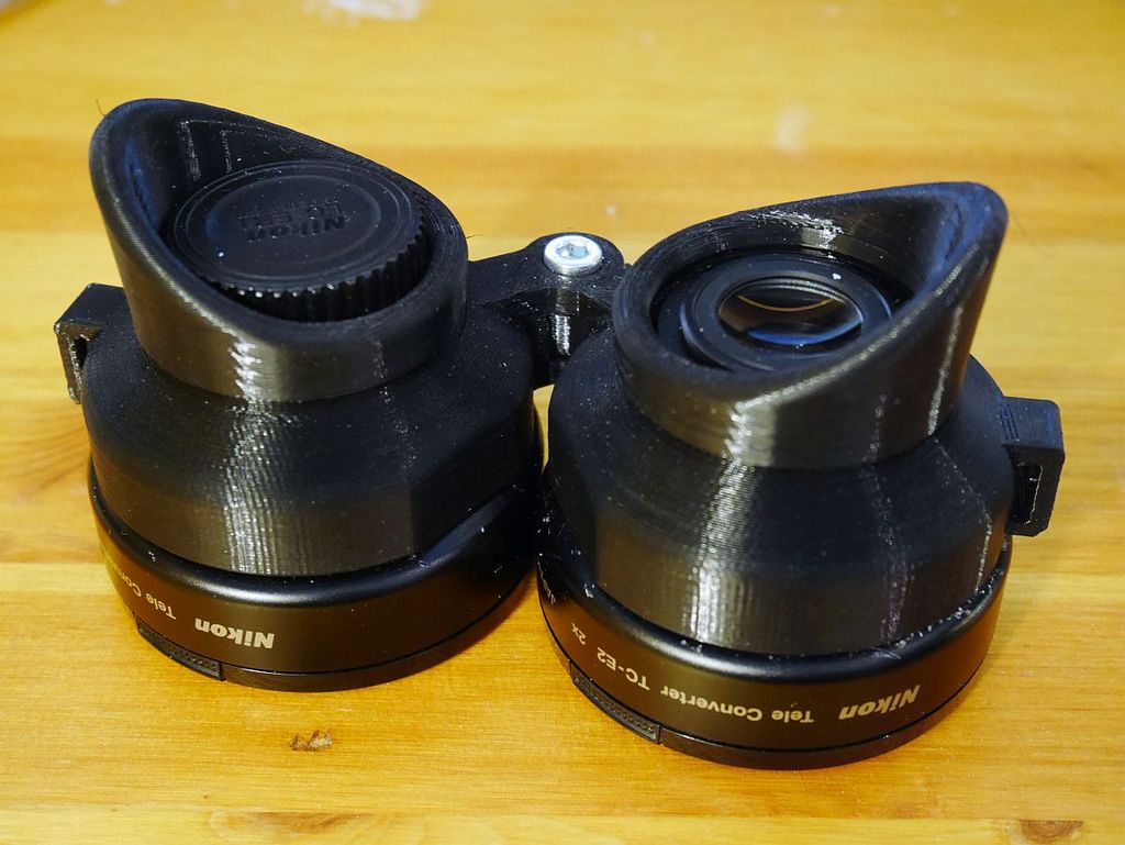 Nikon TC-E2 binocular shell by grzybu | Download free STL model ...