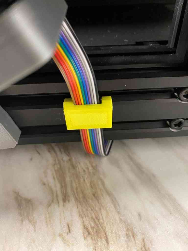 Voxelab Aquila Display Ribbon Cable Clip by samurai1 | Download free ...