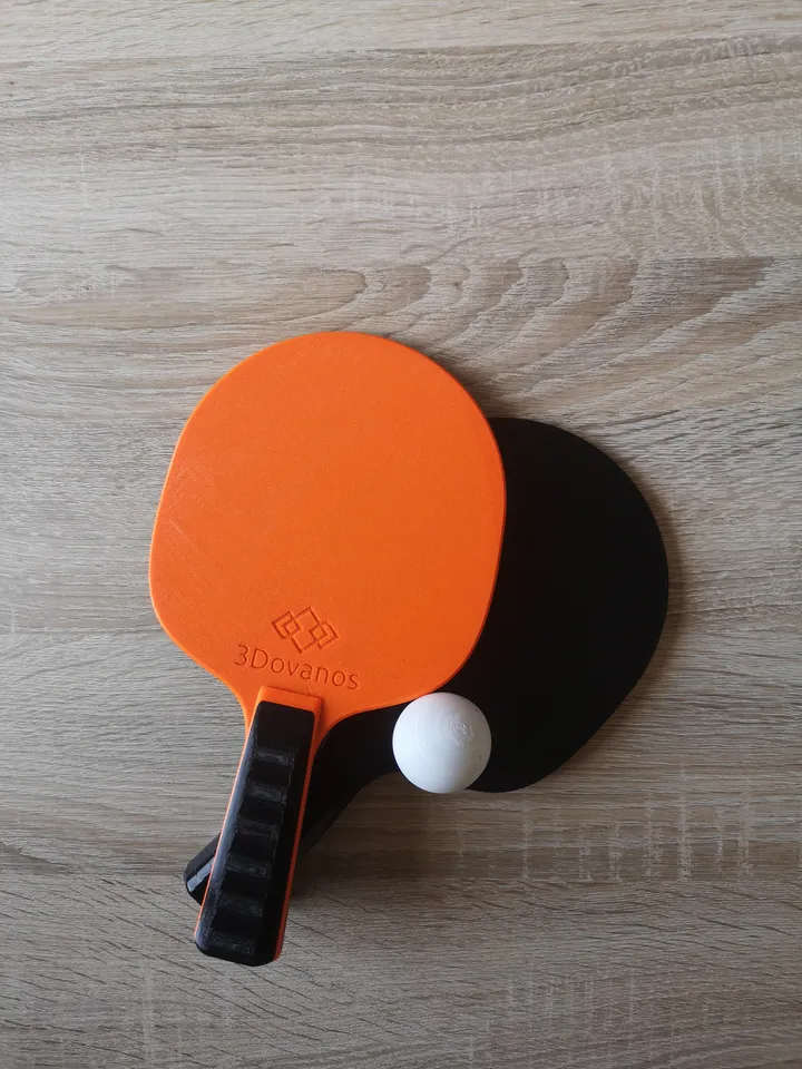 Table tennis set. 3D printing optimized by 3Dklase.lt | Download free ...