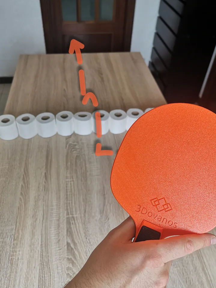 Table tennis set. 3D printing optimized by 3Dklase.lt | Download free ...
