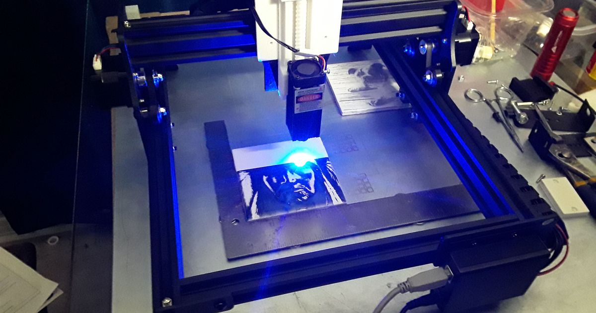 Manual Z-lift for $79 Cenoz/Yofuly/Titoe laser engraver by dkj4linux ...