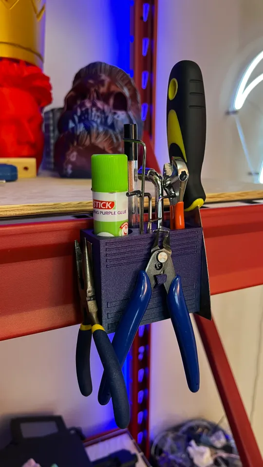 Husky Shelving Tool Holder by itsBoyinSpace | Download free STL model ...