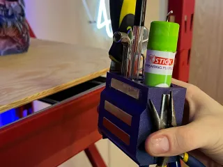 Husky Shelving Tool Holder by itsBoyinSpace | Download free STL model ...