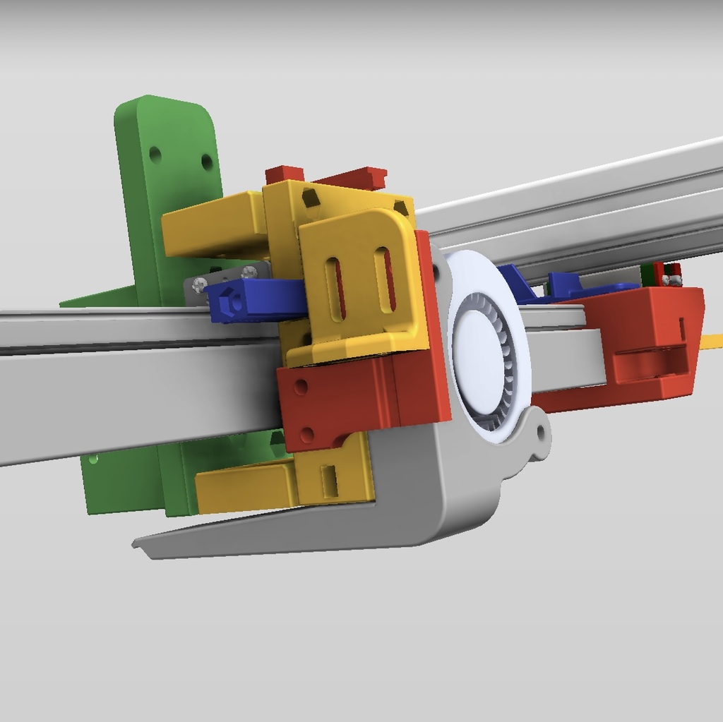 Rail MGN 12 sur XY Hypercube evolution by Fran27 | Download free STL model | Printables.com