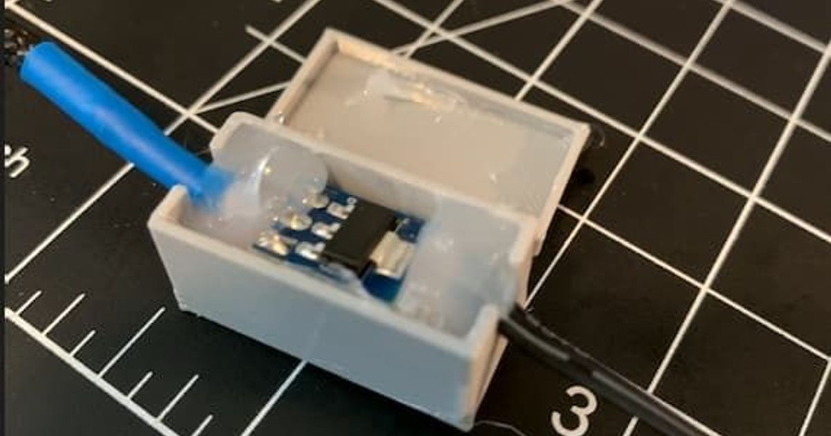 Parametric Inline Wire Box by ParametricFab | Download free STL model ...