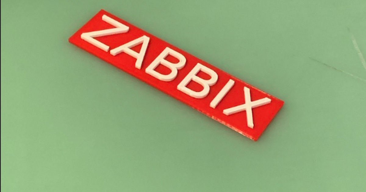 Zabbix Logo Sign by ParametricFab | Download free STL model | Printables.com
